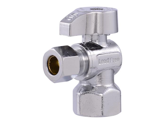 SpeedFlex™ Quarter-Turn Iron Angle Stop Valve | Eastman